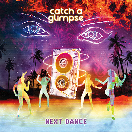 Artwork cover musique rock retrowave - Graphiste à Rennes